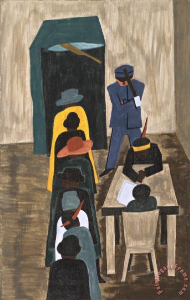 Jacob Lawrence prints for sale - paintingandframe.com