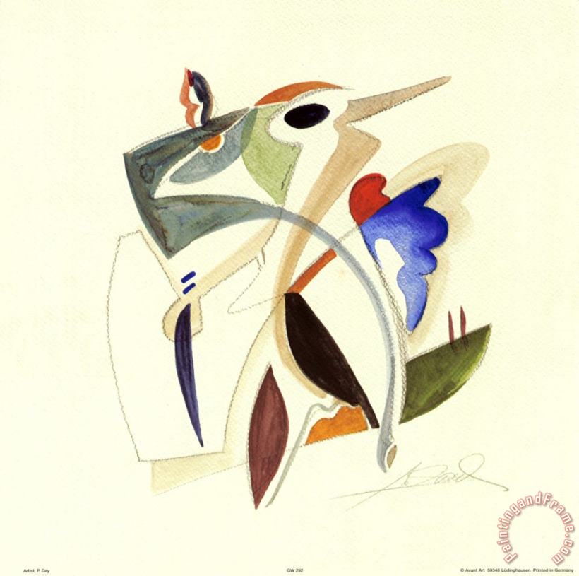 alfred gockel Visual Interest painting - Visual Interest print for sale