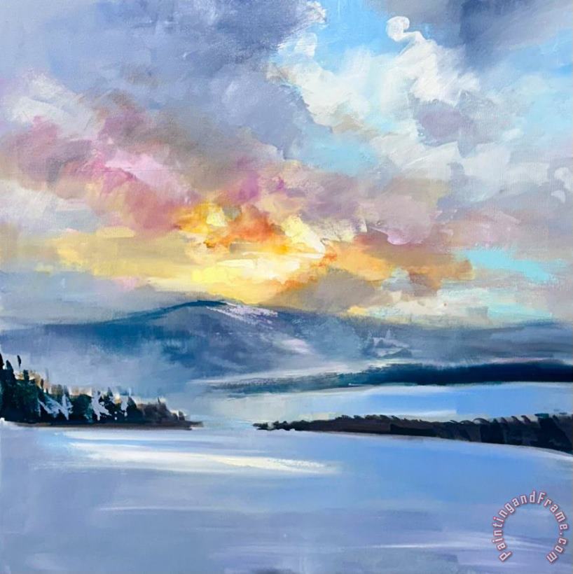 Craig Mooney Winter Sky, 2025 painting - Winter Sky, 2025 print for sale