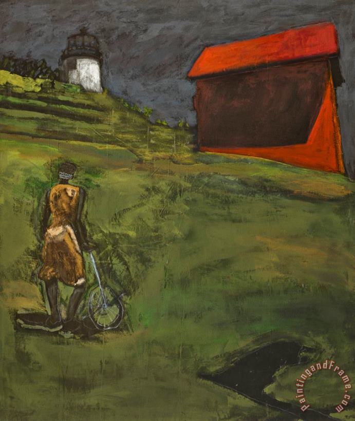 Reggie Burrows Hodges Her World, 2019 painting - Her World, 2019 print ...