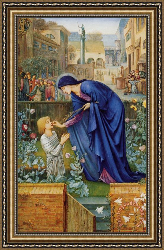 Edward Burne Jones The Prioress's Tale Framed Print for sale ...