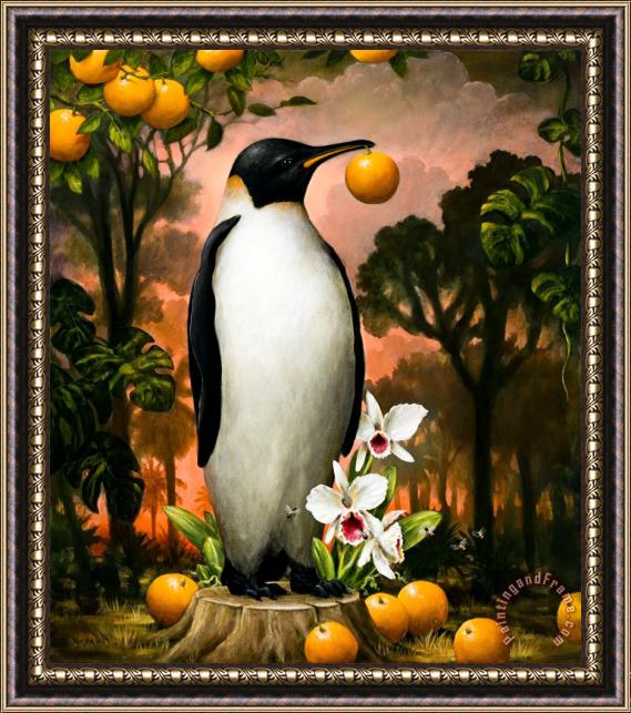 Kevin Sloan A Monument to Intrepid Fools, 2024 Framed Painting for sale ...
