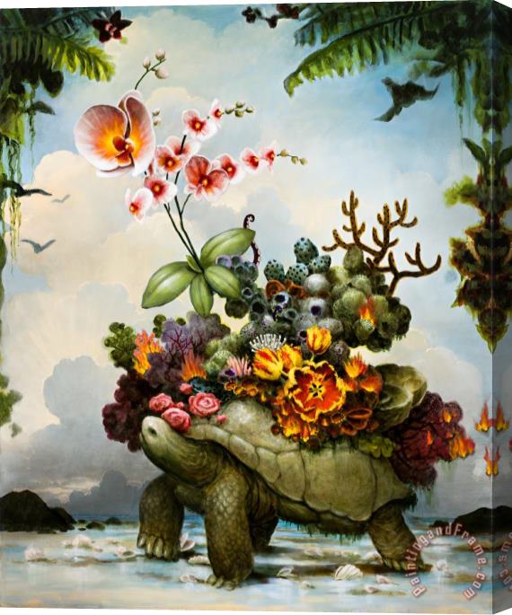 Kevin Sloan Migration of The Bouquet, 2025 Stretched Canvas Painting ...