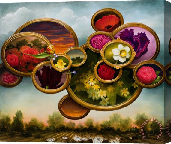 Kevin Sloan What The Soil Dreamed, 2023 Stretched Canvas Painting ...