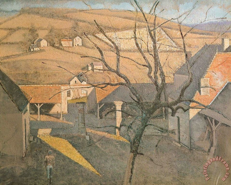 Balthasar Klossowski De Rola Balthus Large Landscape with a Tree 1957 ...