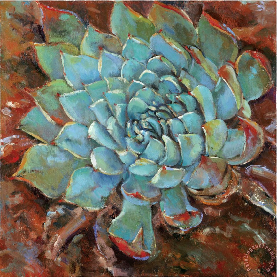 Blue Agave Painting
