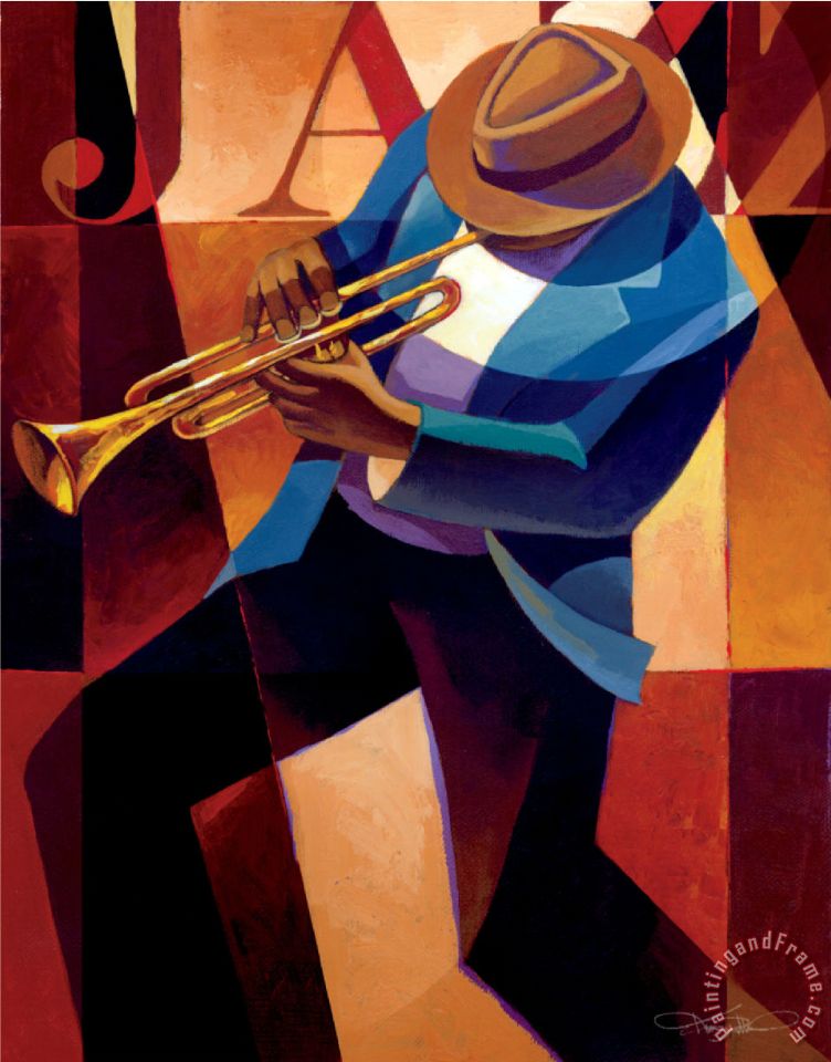 Keith Mallett Swing painting - Swing print for sale
