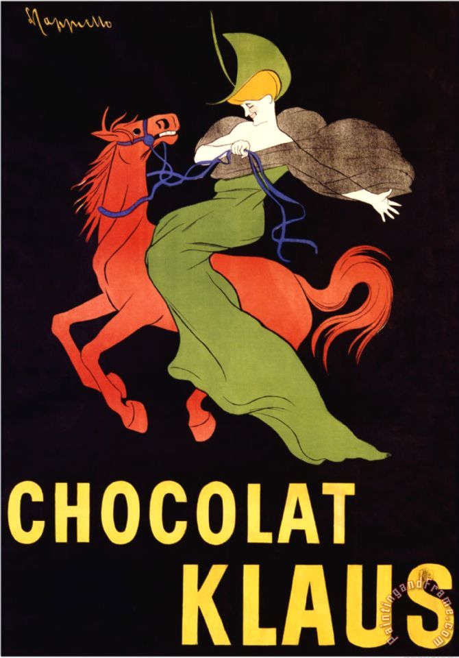 Leonetto Cappiello Chocolat Klaus painting - Chocolat Klaus print for sale