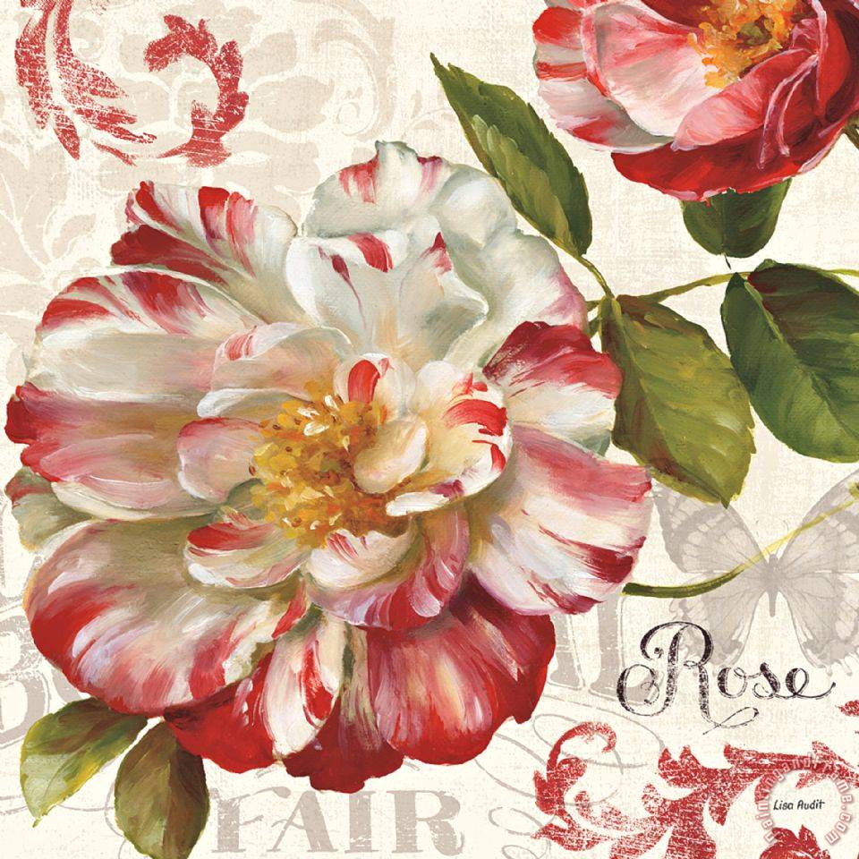 Lisa Audit Spring Flair II painting - Spring Flair II print for sale