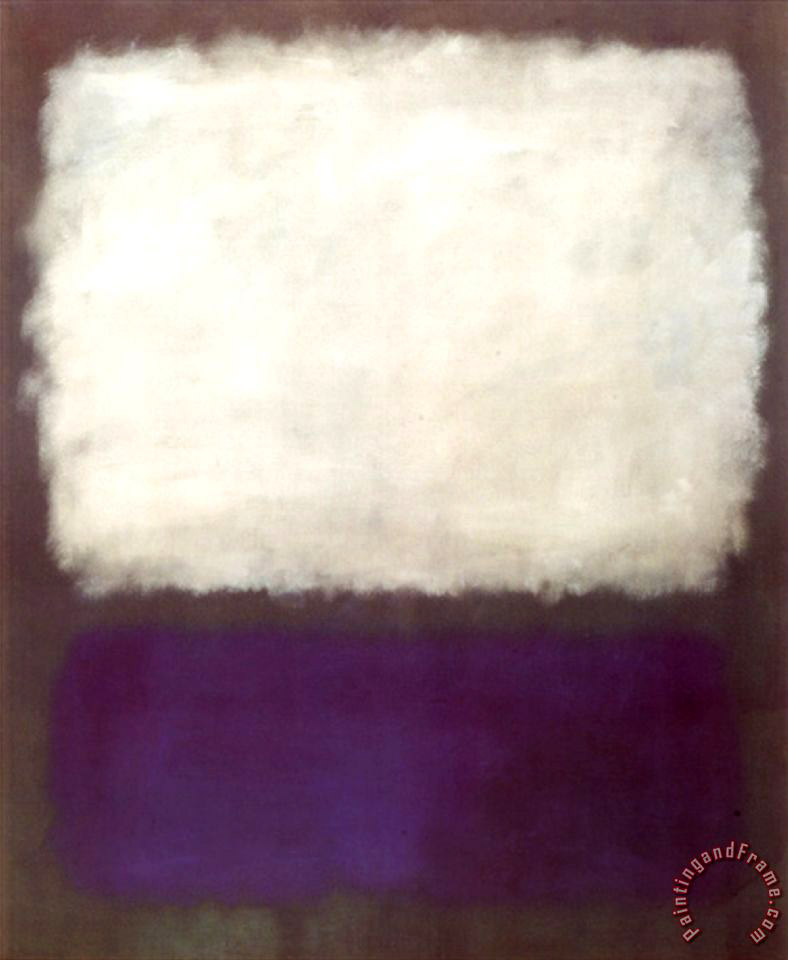 Mark Rothko Blue And Grey C 1962 painting - Blue And Grey C 1962 print ...