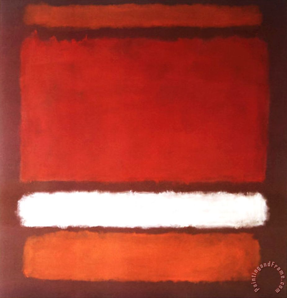 Mark Rothko No 7 1960 painting - No 7 1960 print for sale