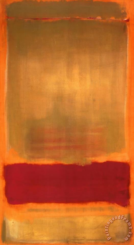 Mark Rothko Untitled C 1949 painting - Untitled C 1949 print for sale