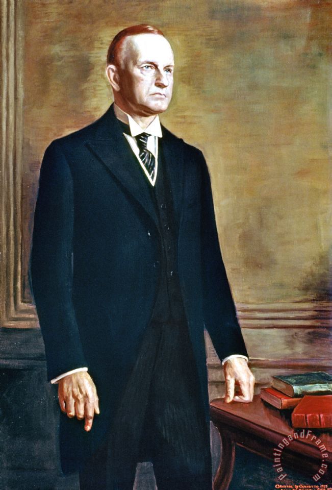 Others Calvin Coolidge (1872-1933) painting - Calvin Coolidge (1872 ...