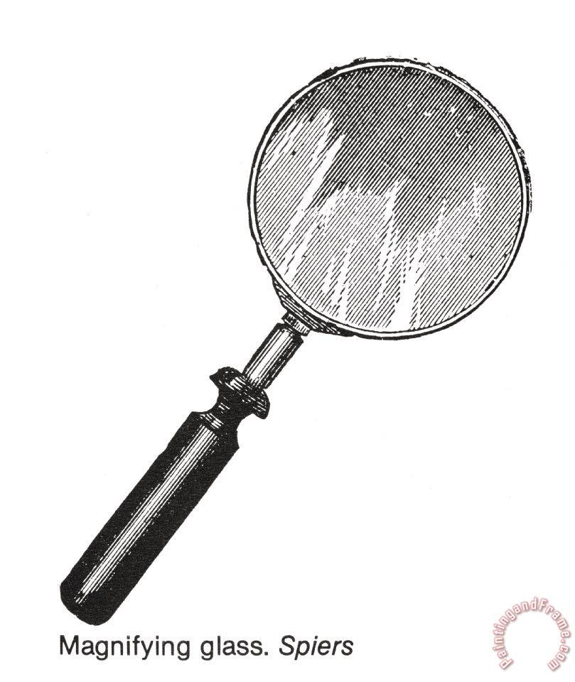 Painting Magnifying Glass at Geraldine Raposo blog