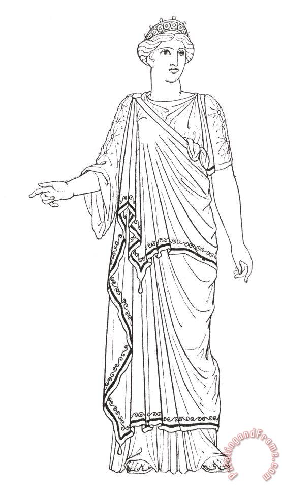 Hera Coloring Sheet Coloring Pages