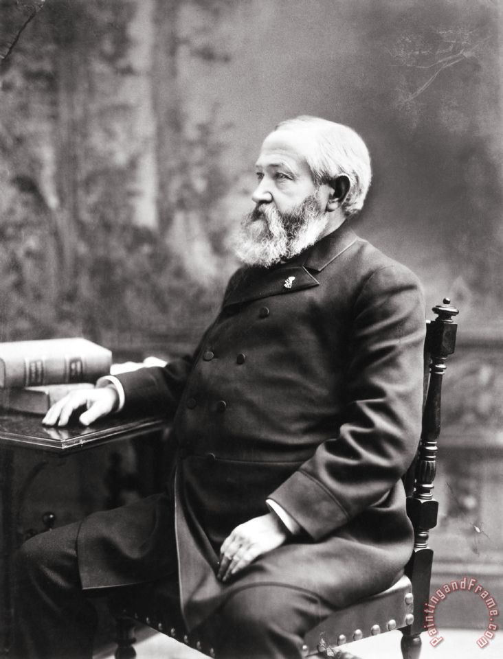 Others Benjamin Harrison painting - Benjamin Harrison print for sale