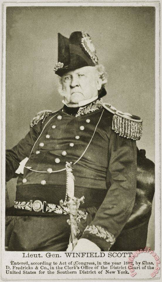 Others Winfield Scott (1786-1866) painting - Winfield Scott (1786-1866 ...