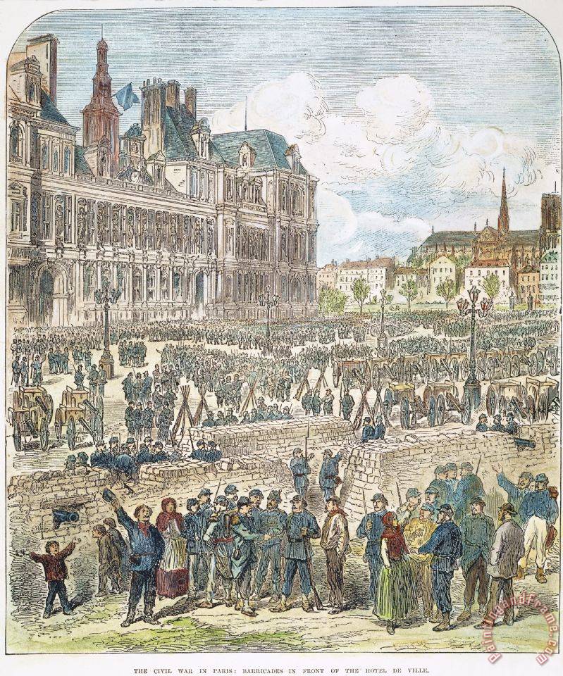 Others Paris Commune, 1871 painting - Paris Commune, 1871 print for sale