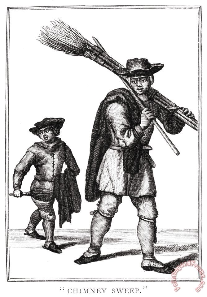 Others Chimney Sweep painting - Chimney Sweep print for sale
