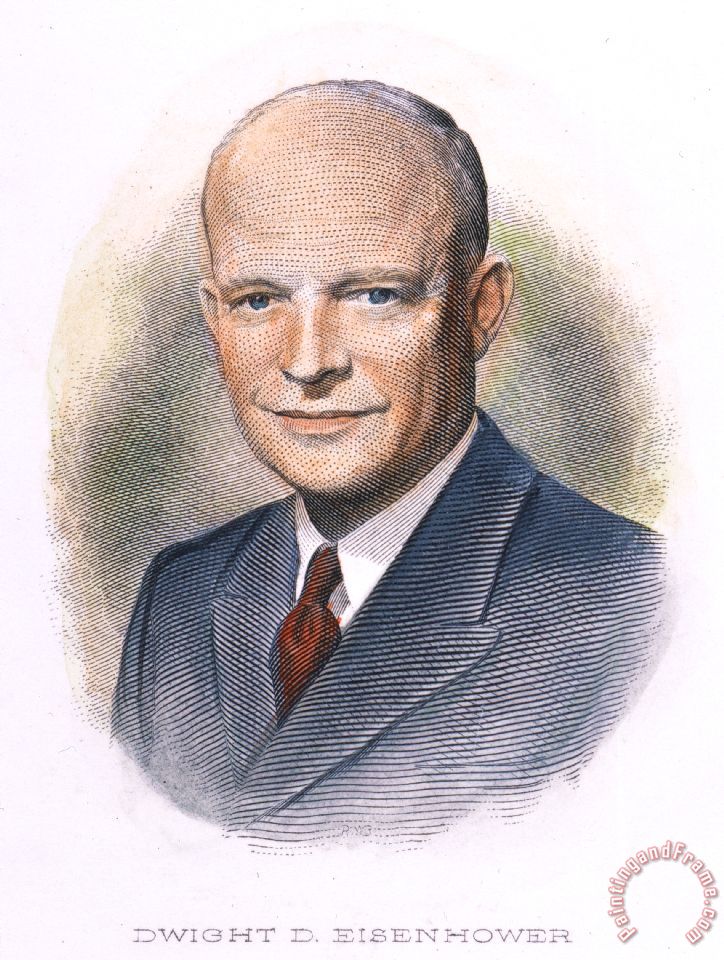Others Dwight D. Eisenhower painting - Dwight D. Eisenhower print for sale