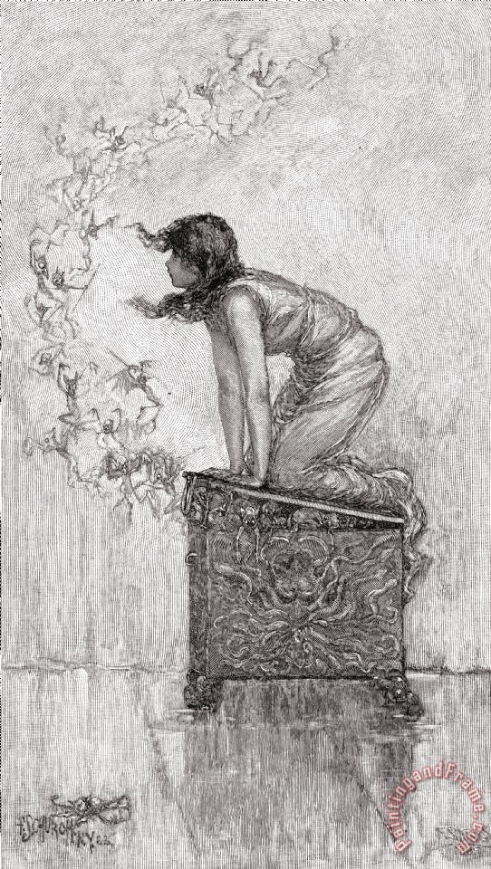 Others Pandoras Box painting - Pandoras Box print for sale