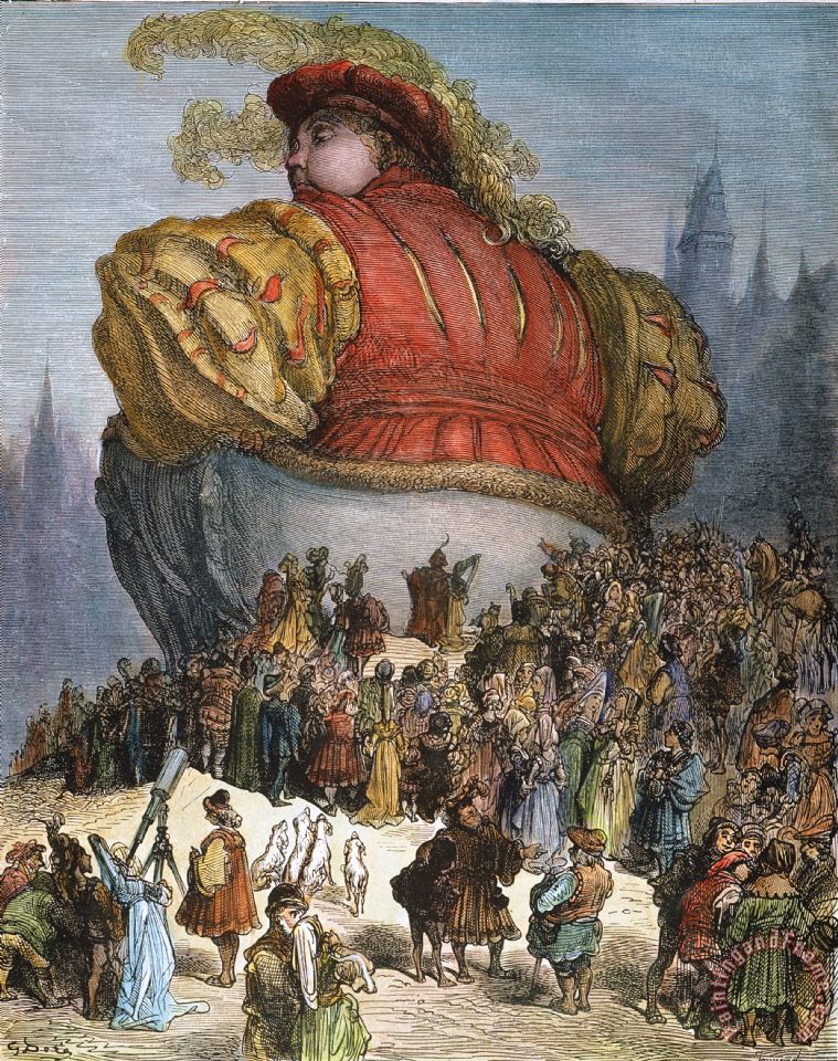 Others Rabelais: Gargantua, 1873 painting - Rabelais: Gargantua, 1873 ...