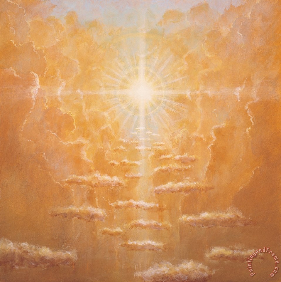 Simon Cook Radiance painting - Radiance print for sale